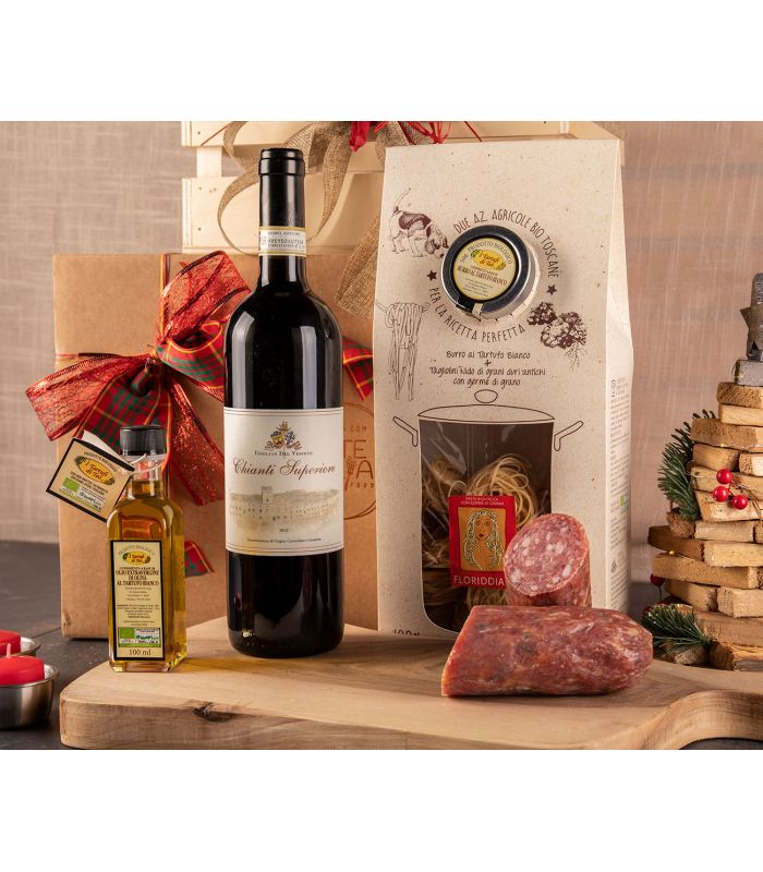 Il Tartufo, il cesto natalizio al tartufo toscano